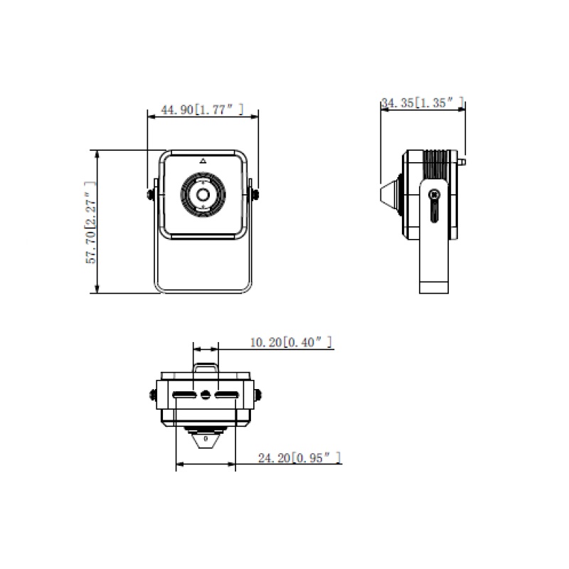 Dahua IPC-HUM4231P-0280B 2 Mpx pinhole IP kamera | TSS GROUP