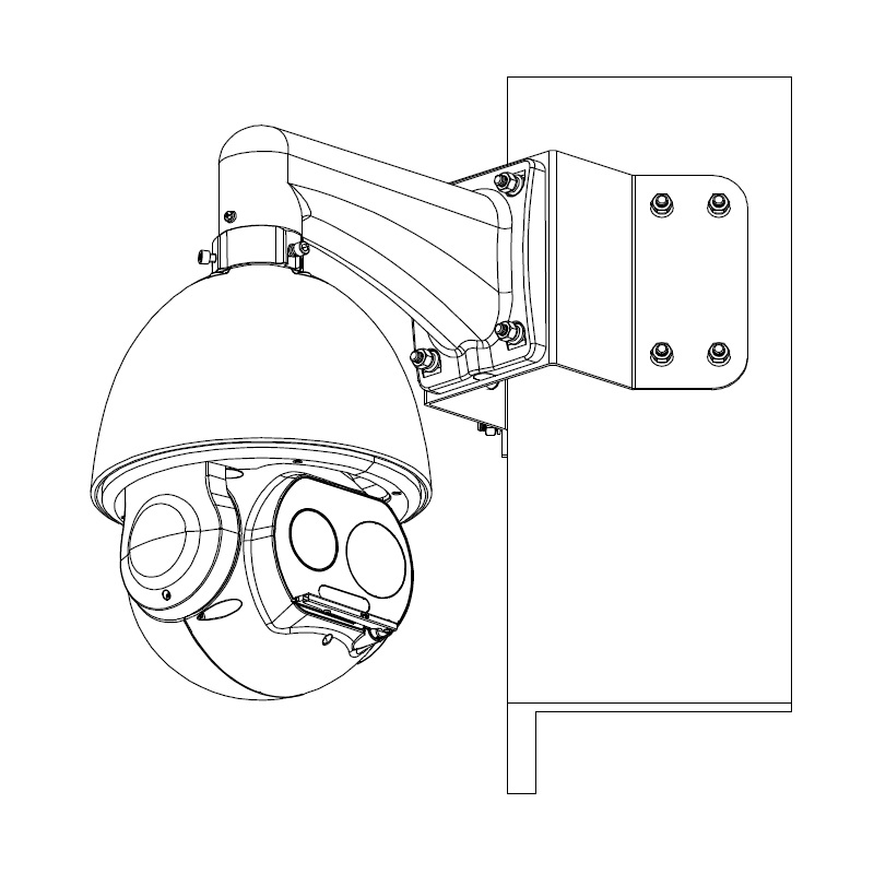 Dahua TPC-SD5641-TB35Z45 hybridní PTZ termokamera | TSS GROUP