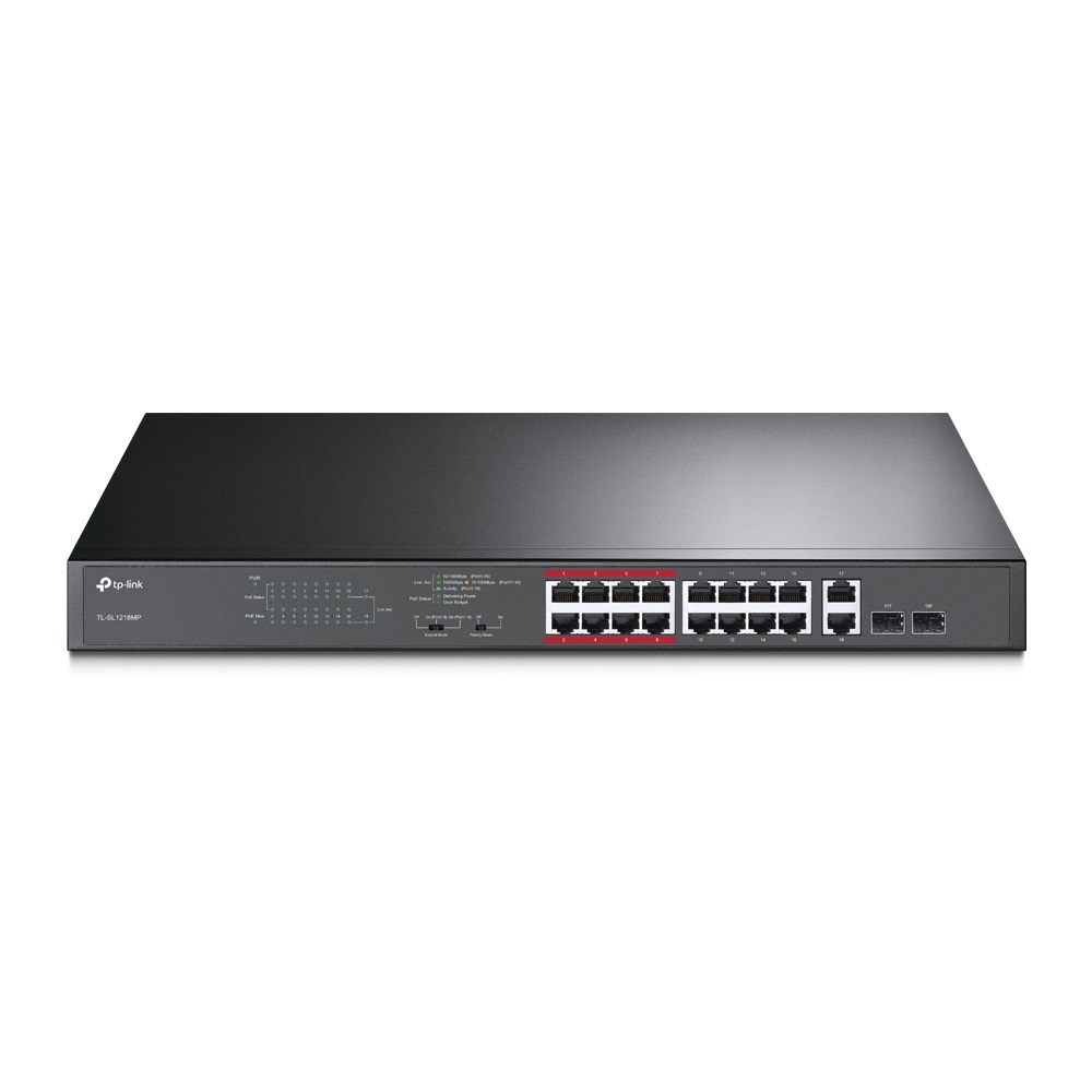 IP16 SWITCH POE+ 192 CCTV switch 16x 10/100 Mb/s | TSS GROUP