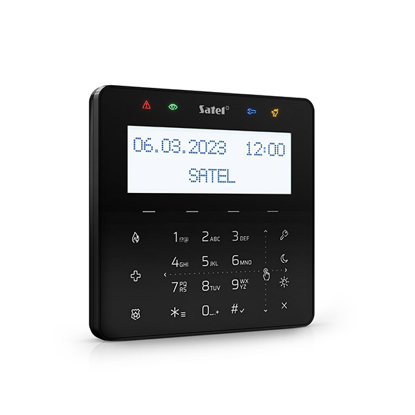 Satel INT-KSG2R-B ovládací panel s RFID čtečkou MIFARE | TSS GROUP