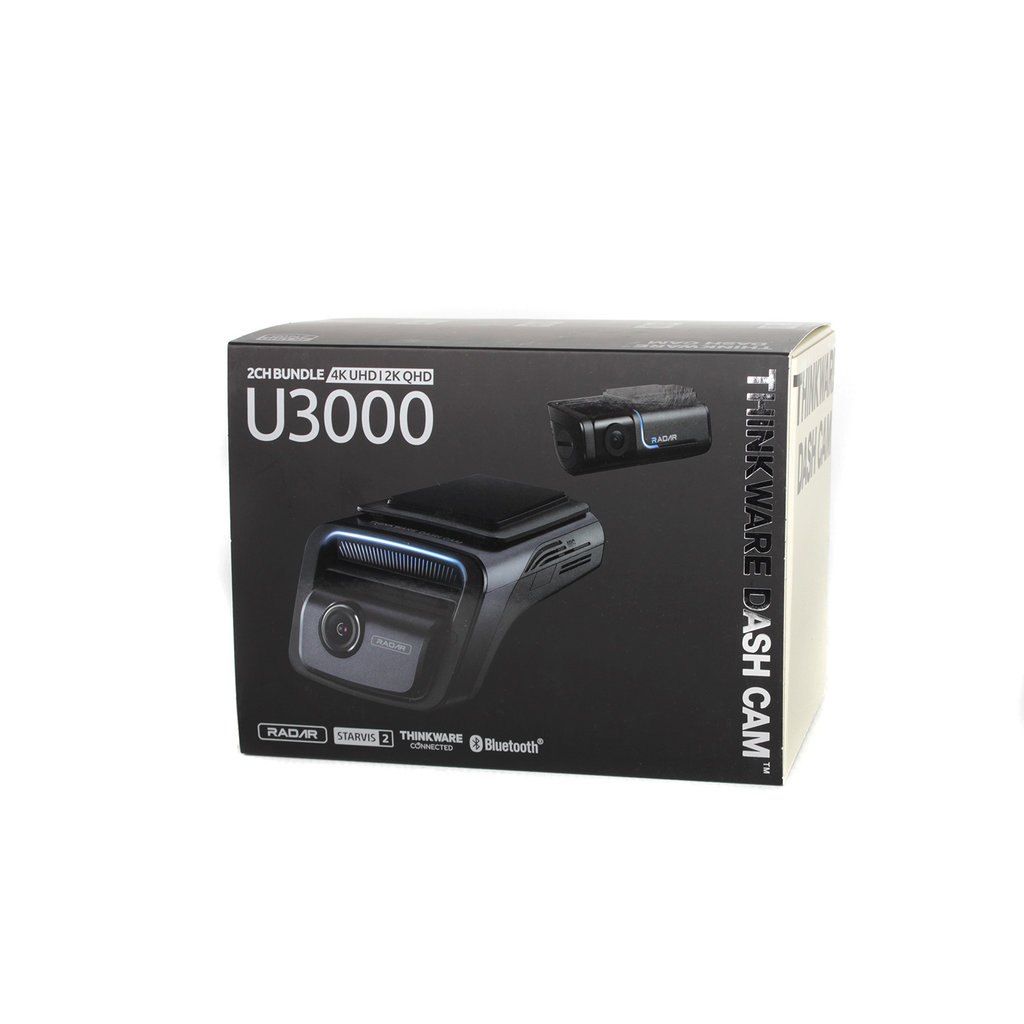 Thinkware U3000 2CH Autokamera 4K+2K, WiFi, GPS, BT, mikrovlnný senzor, Hotspot | TSS GROUP